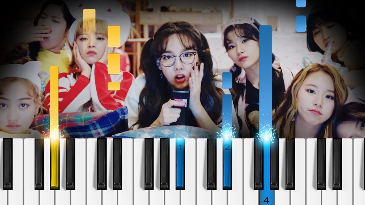 Twice What Is Love Easy Piano Tutorial Youtube