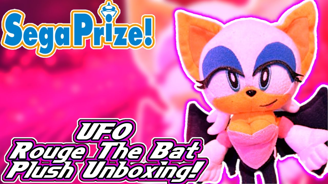 Sonic X Ufo Rouge Plush Unboxing Youtube