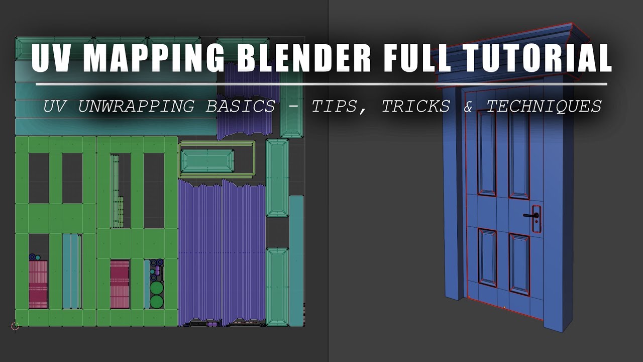 Uv Mapping In Blender Full Tutorial Uv Unwrapping Basics Tips