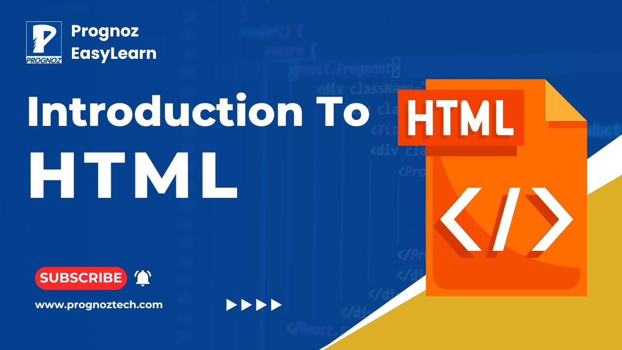 Introduction To Html Html Tutorial For Beginners What Is Html