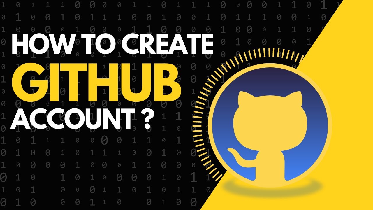 How To Create Github Account Youtube
