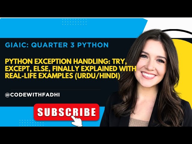 Exception Handling In Python In Hindi Python Exception Digital Academy