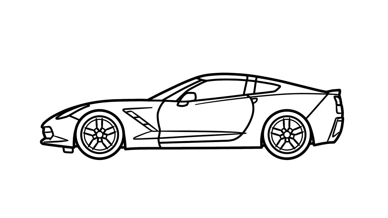 Vette Drawing Chevrolet Corvette Drawings For Sale Fine Art America