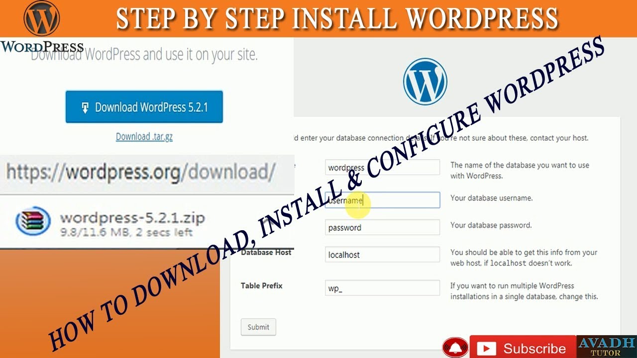 How To Download And Install Wordpress Step By Step Install Wordpress
