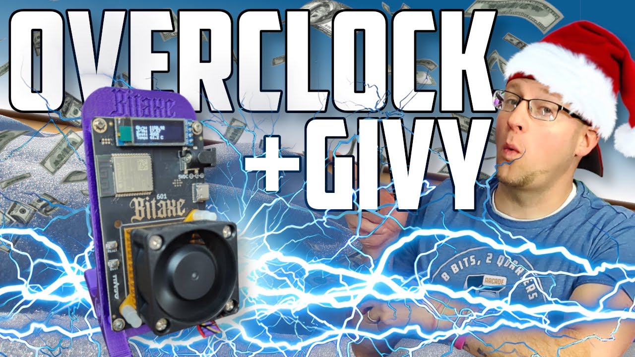 âš Overclocking The Bitaxe Gamma For Max Hashrate Giveaway 4 Bitcoin