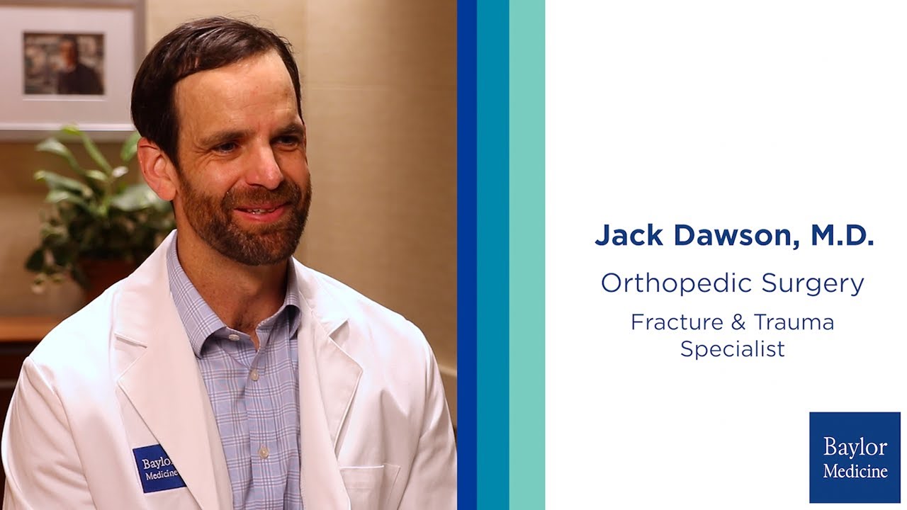 Meet Dr Jack Dawson Orthopedic Surgeon Youtube