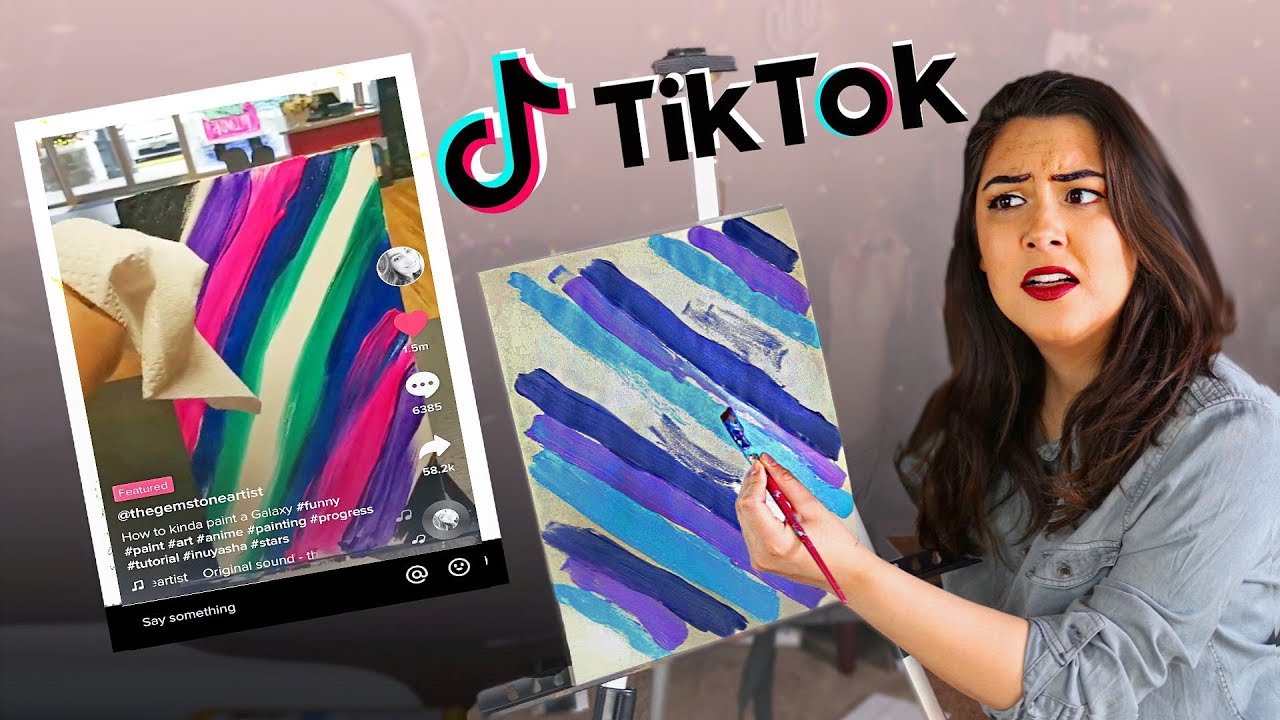 Exploring Tiktok S Art World Youtube