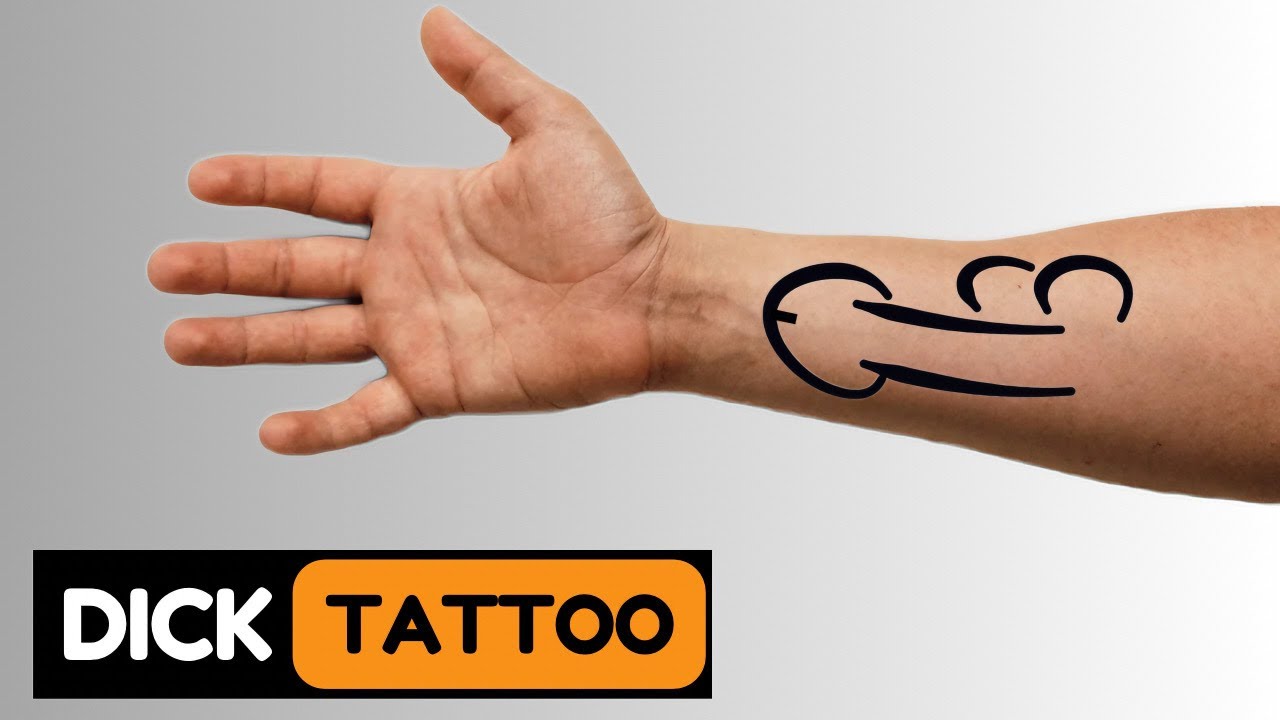 How To Make Dick Tattoo Youtube
