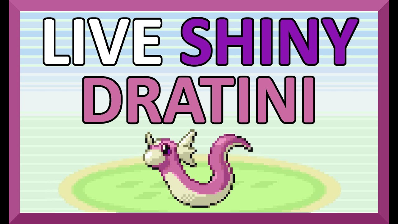 Live Shiny Dratini In Pokemon Leafgreen Safari Zone Youtube