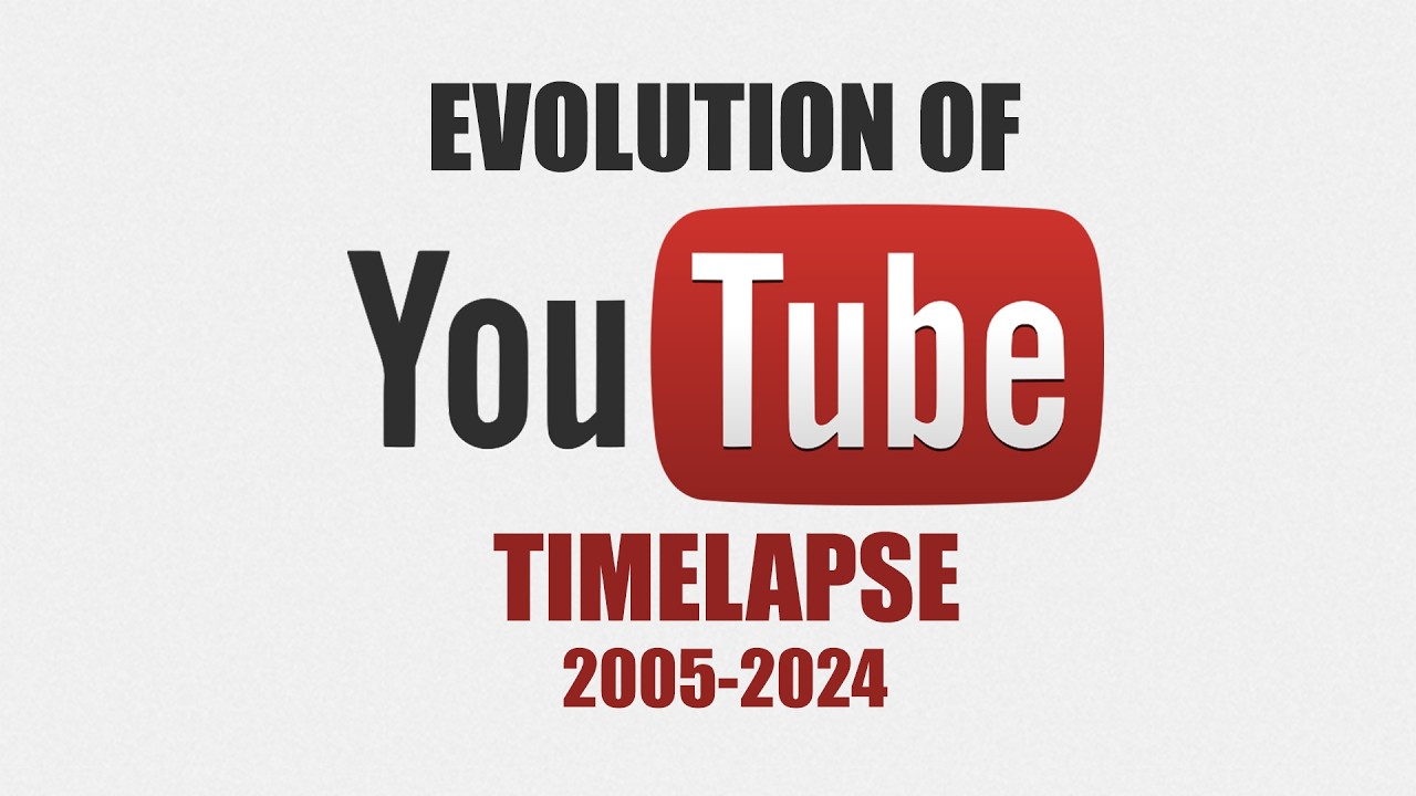 Evolution Of Youtube Timelapse 2005 2024 Youtube