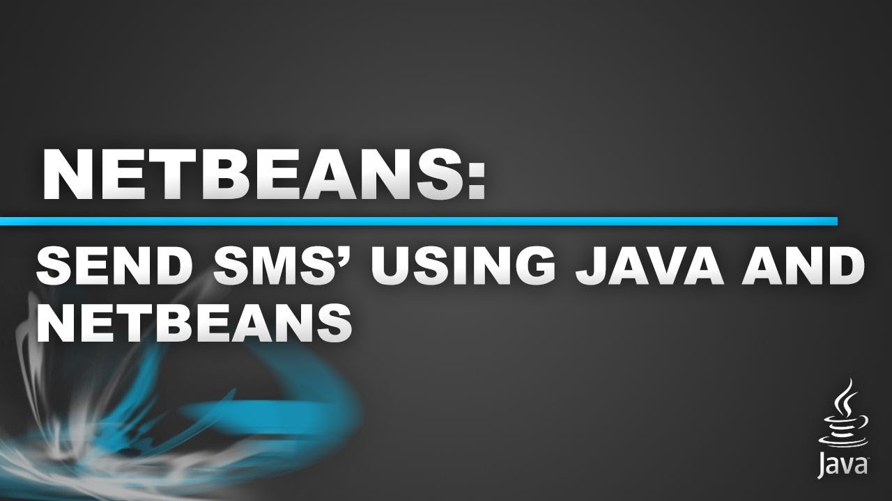 How To Send Sms Using Java And Netbeans Youtube