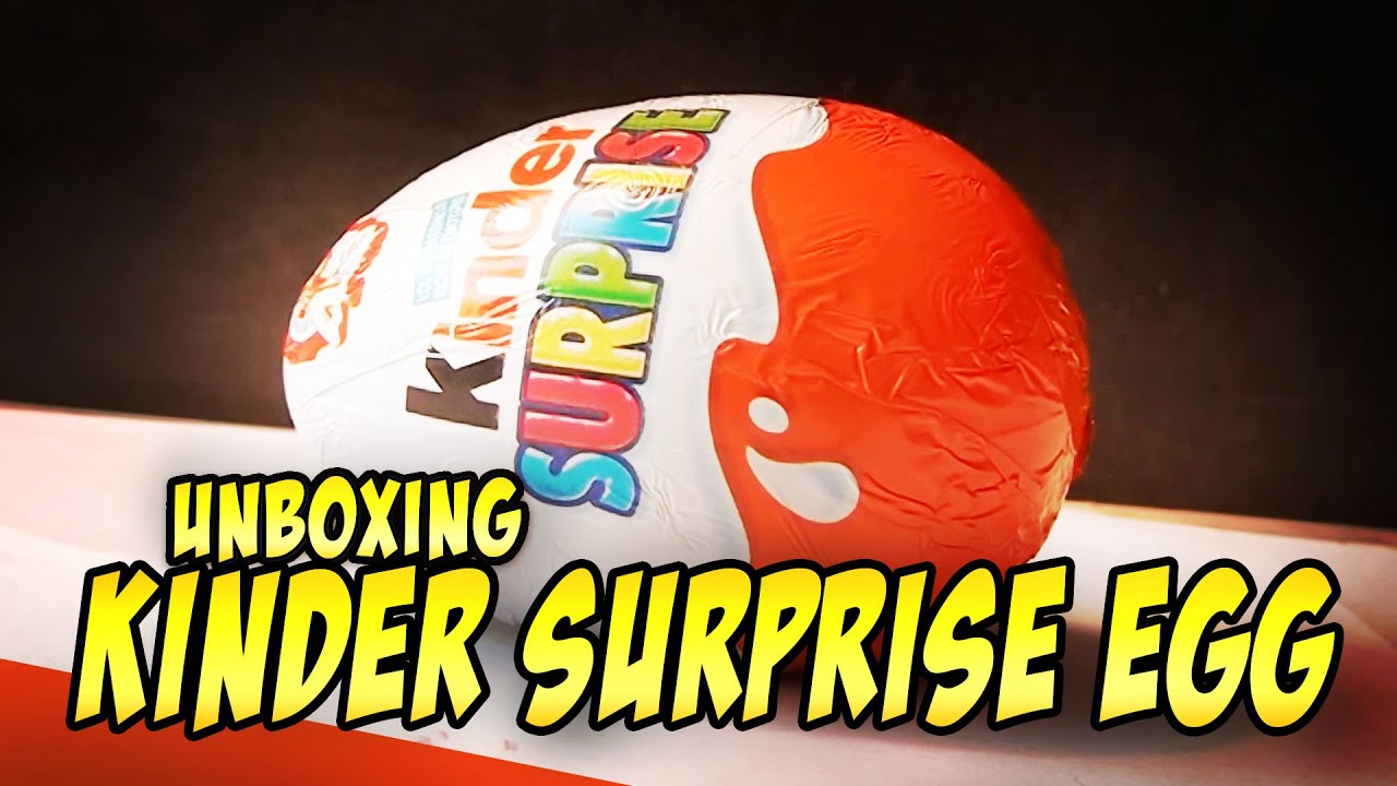 Kinder Surprise Egg Unboxing Toy Youtube