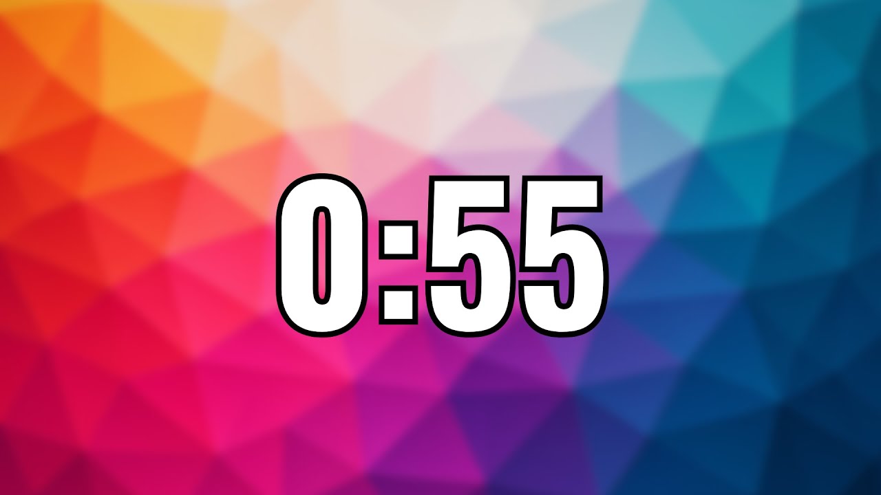 55 Second Timer Youtube