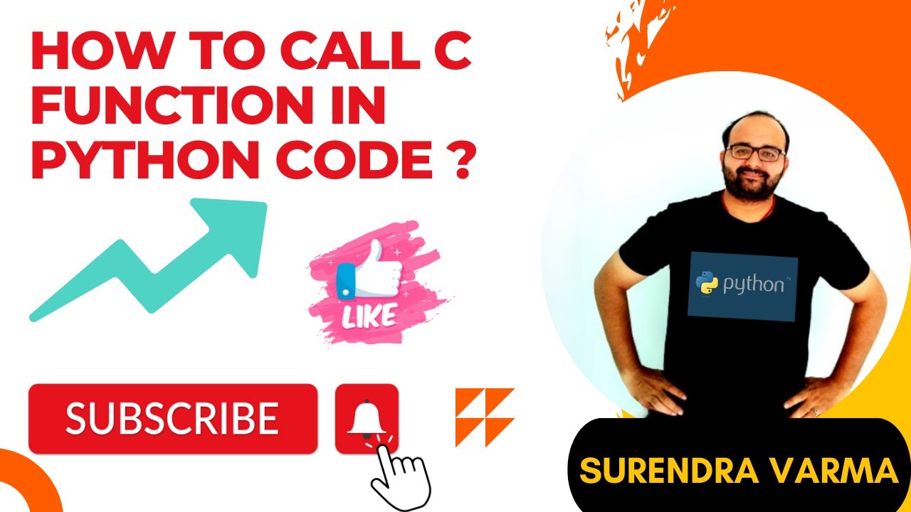 How To Call C Function In Python Code Youtube