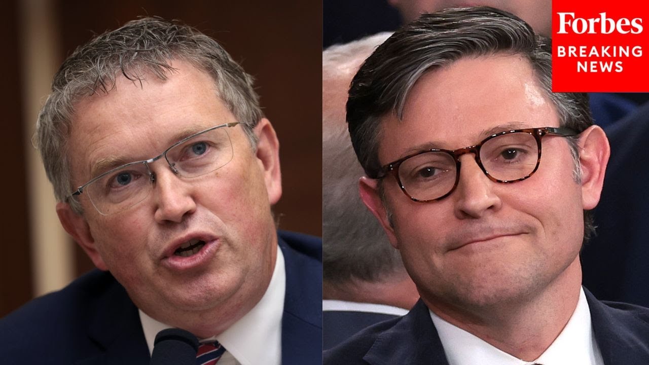 Speaker Johnson Asked Point Blank About Criticism From Thomas Massie