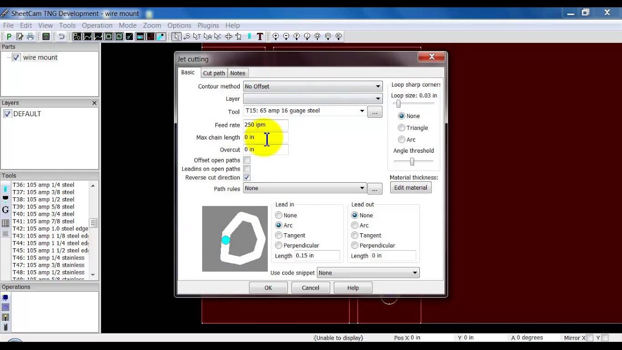 Sheetcam Tutorial 1 Basics Youtube