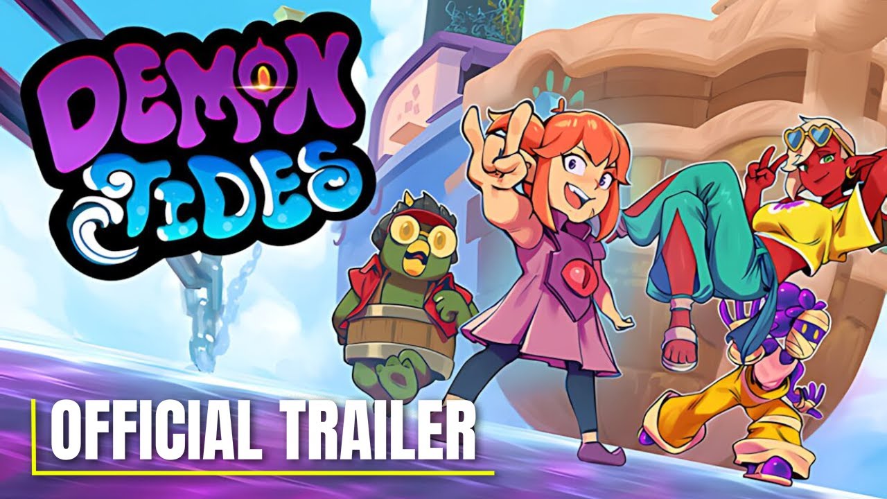 Demon Tides Official Pc Launch Date Trailer Youtube