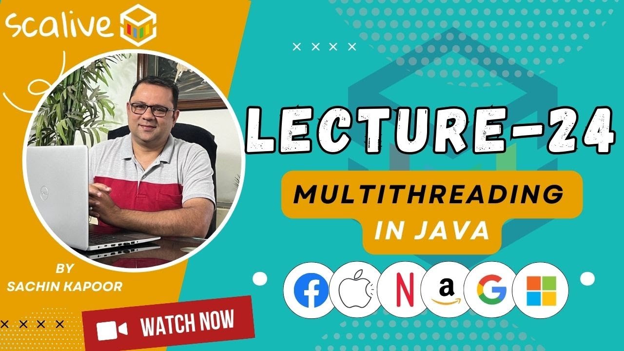 Java Project Lecture 24 Multithreading Thread Synchronization