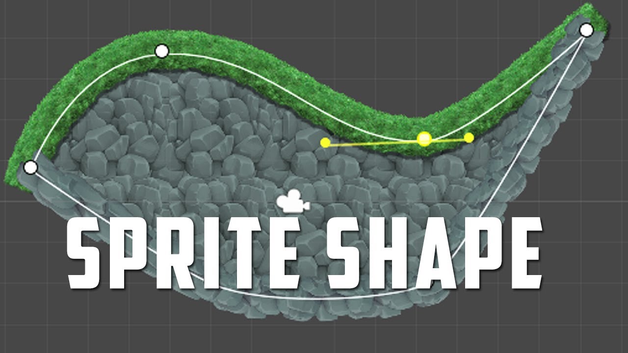 2d Sprite Shape Na Unity Youtube