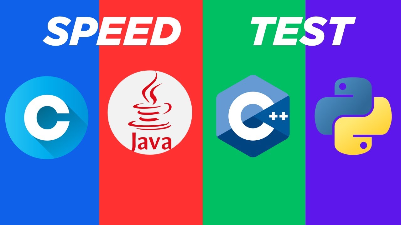 Speed Comparison Test C Vs C Vs Java Vs Python Youtube