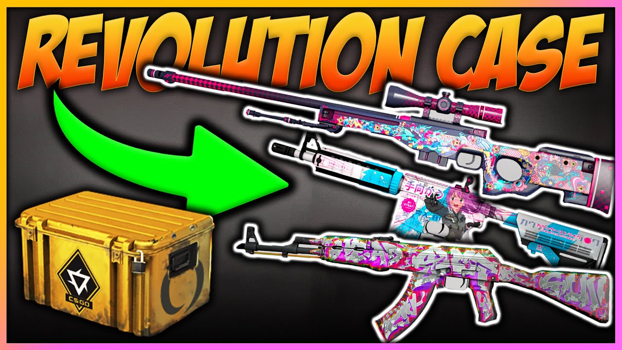 Cs Go New Revolution Case All Skins Showcase 2023 The Revolution