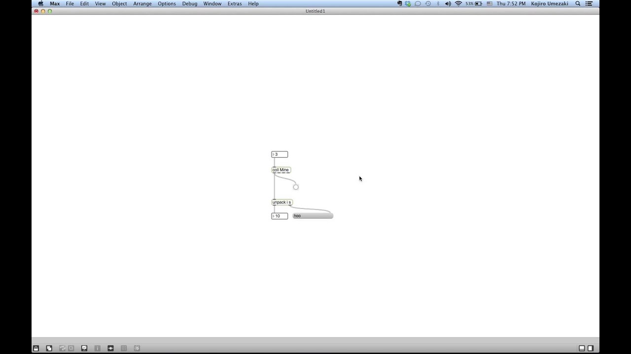 Max Tutorial Coll Object Part 4 Youtube
