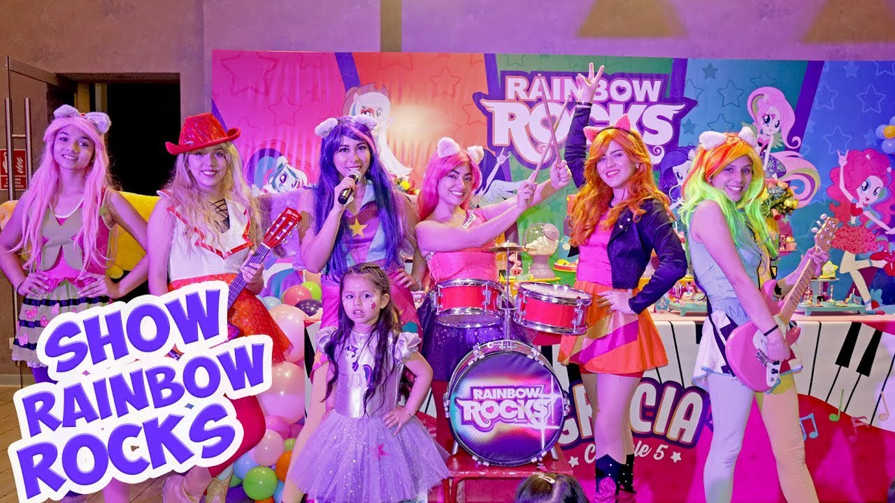 Show Infantil Equestria Girls Rainbow Rocks Youtube