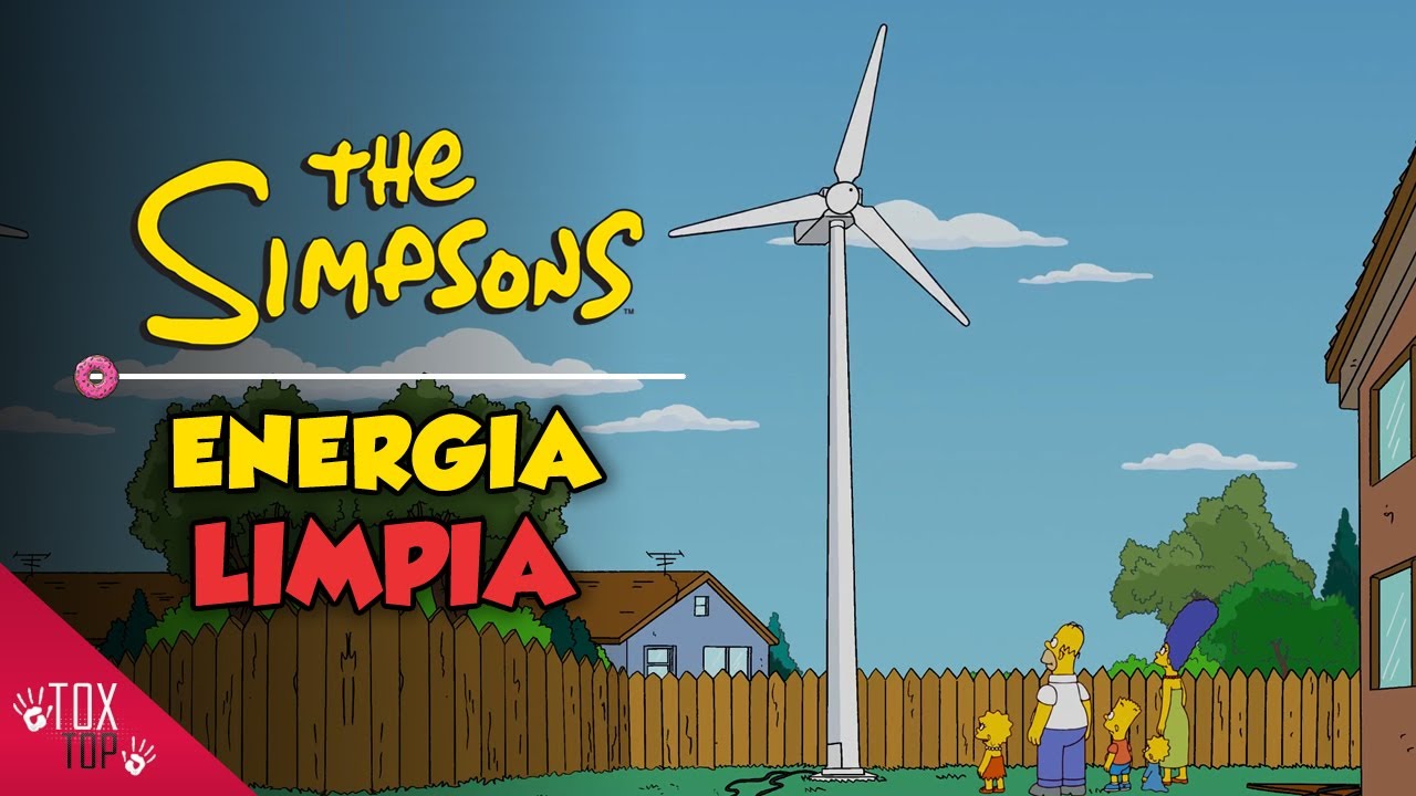 Homero Utiliza Un Generador De Energía Eólica Los Simpson Youtube