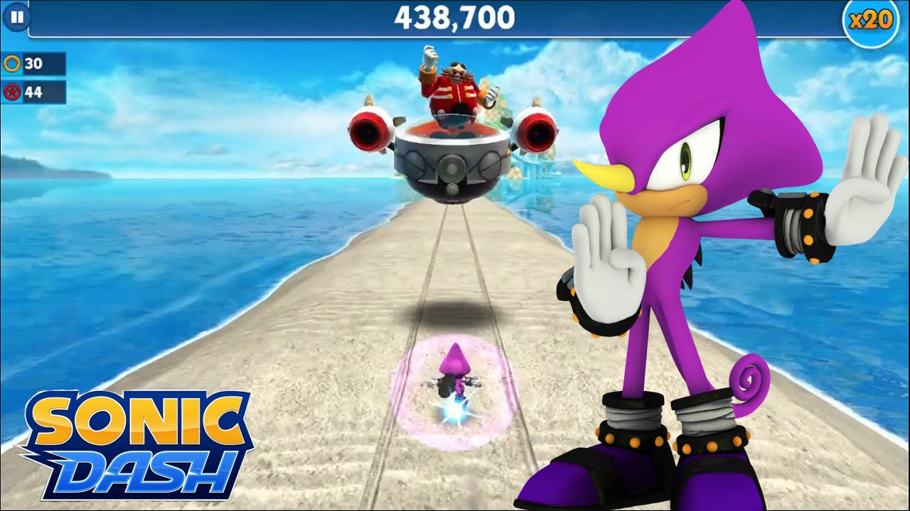 Sonic Dash Ios Espio Gameplay Youtube