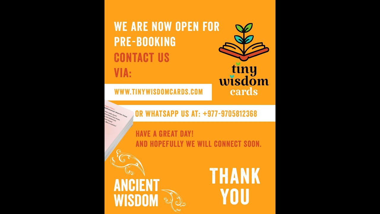 Tiny Wisdom Cards Youtube