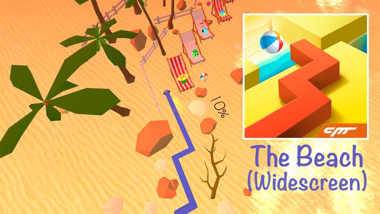 Dancing Line The Beach Widescreen Youtube