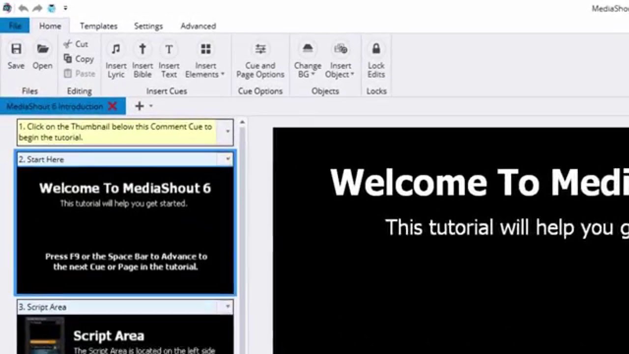 Mediashout Tutorial Lenarogue