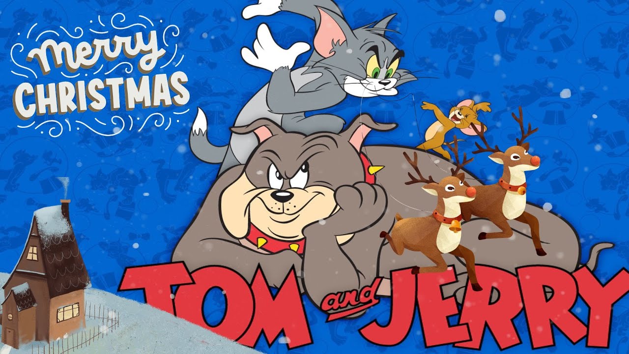 Tom Jerry Red And Yellow Festive Merry Christmas Video Youtube