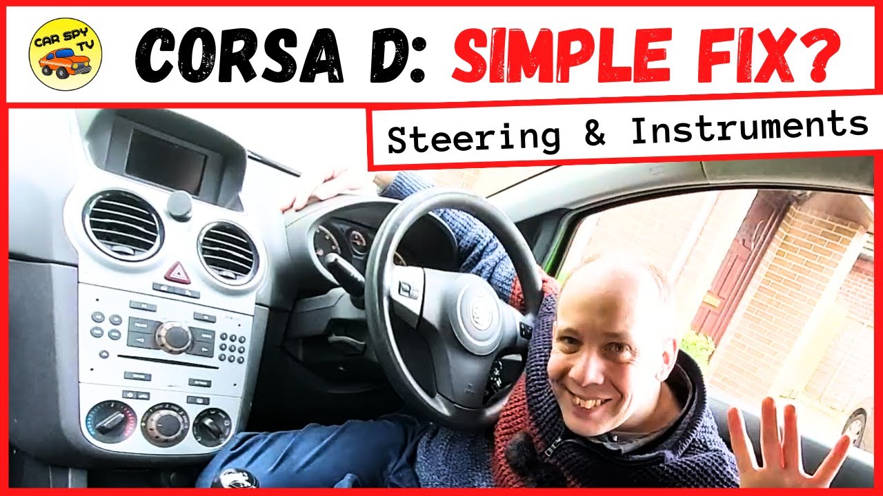 Vauxhall Corsa D Faults Power Steering Instrument Cluster Youtube