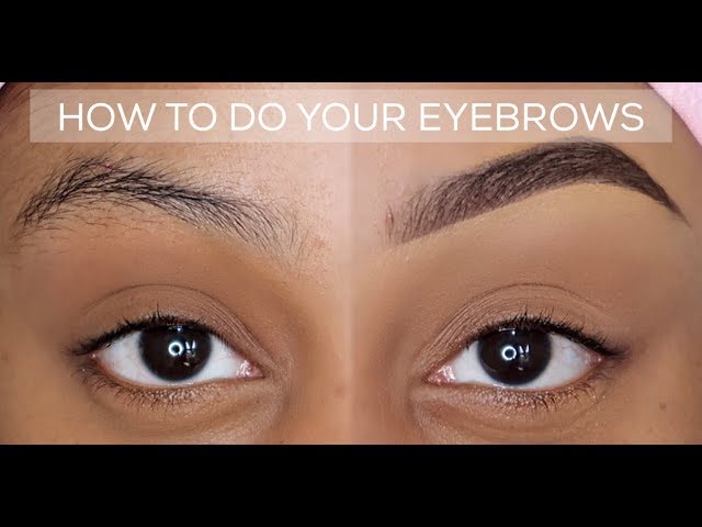 How To Makeup Your Eyebrows Step By Step Saubhaya Makeup