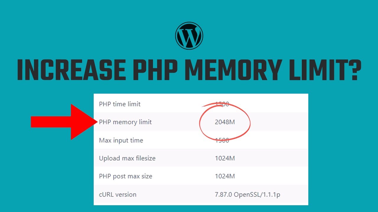 How To Increase Wp Memory Limit Wp Config Php Wordpress 83 Youtube