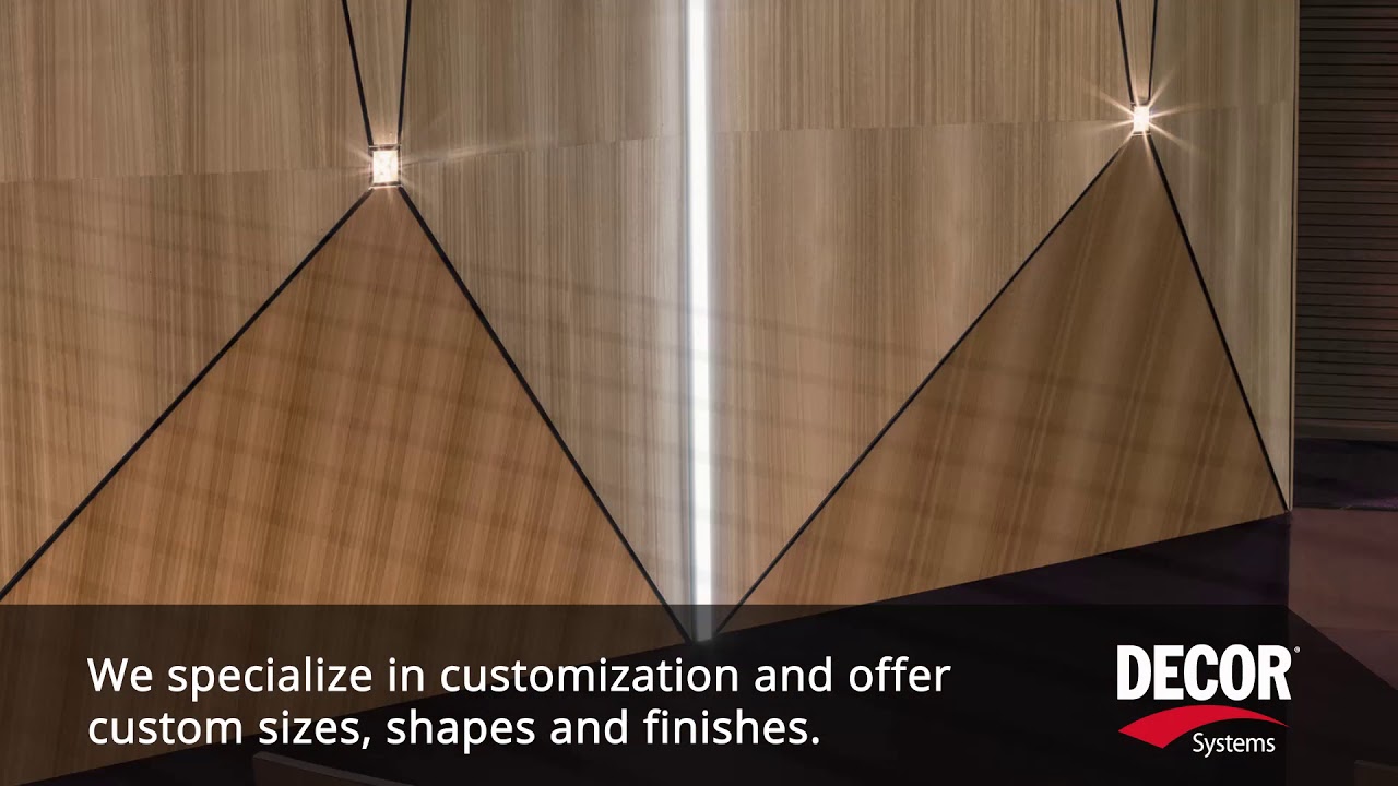 Decor Systems Acoustic Panels Youtube