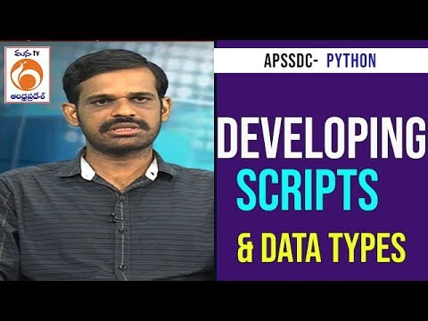 Developing Scripts Data Types Python Training Program Apssdc