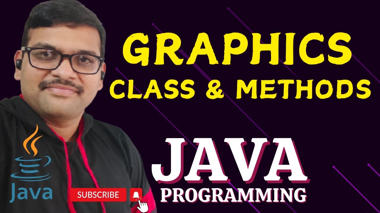 Graphics Class And Methods Java Programming Youtube