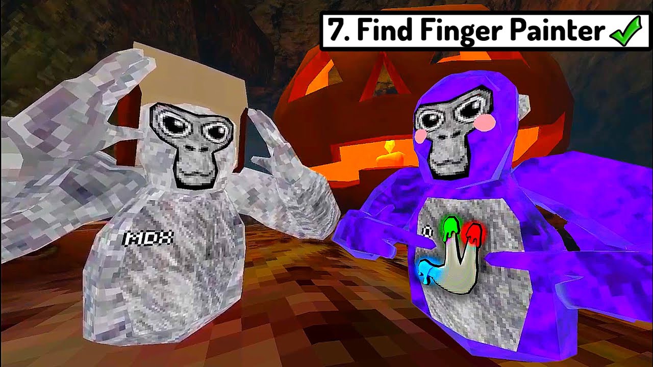 Gorilla Tag Scavenger Hunt Youtube