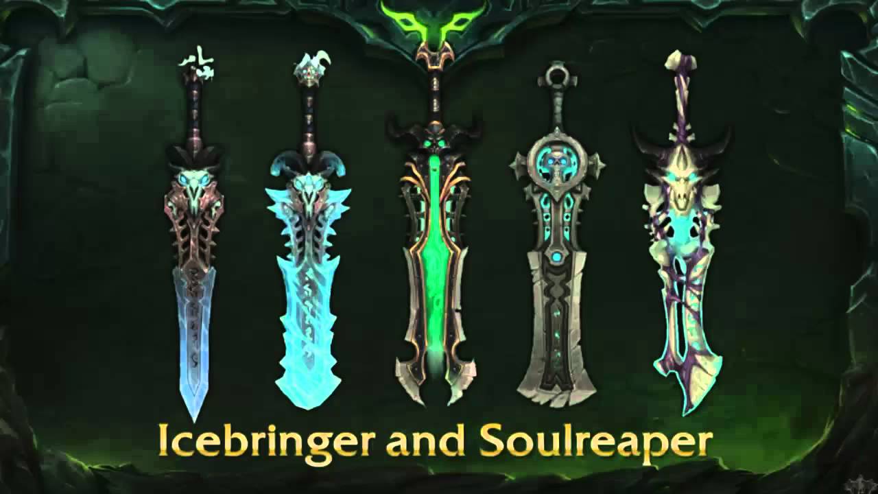 Wow Legion All Artifact Weapons Youtube