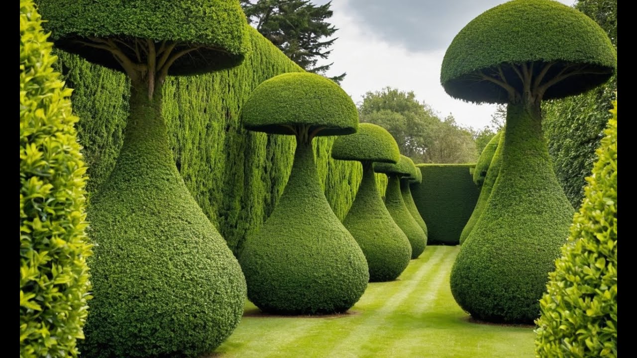 The Art Of Topiary Shaping Nature Into Stunning Forms Youtube