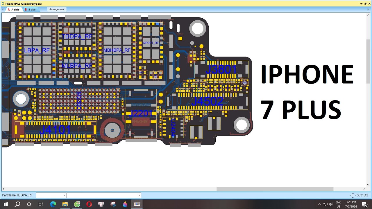 Iphone 7 Plus Schematic Diagram Full Youtube