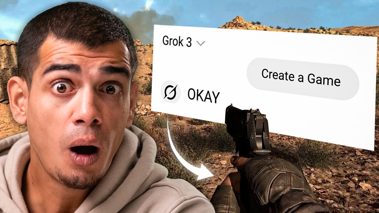 We Built A Game Without Coding Grok 3 Cursor Youtube