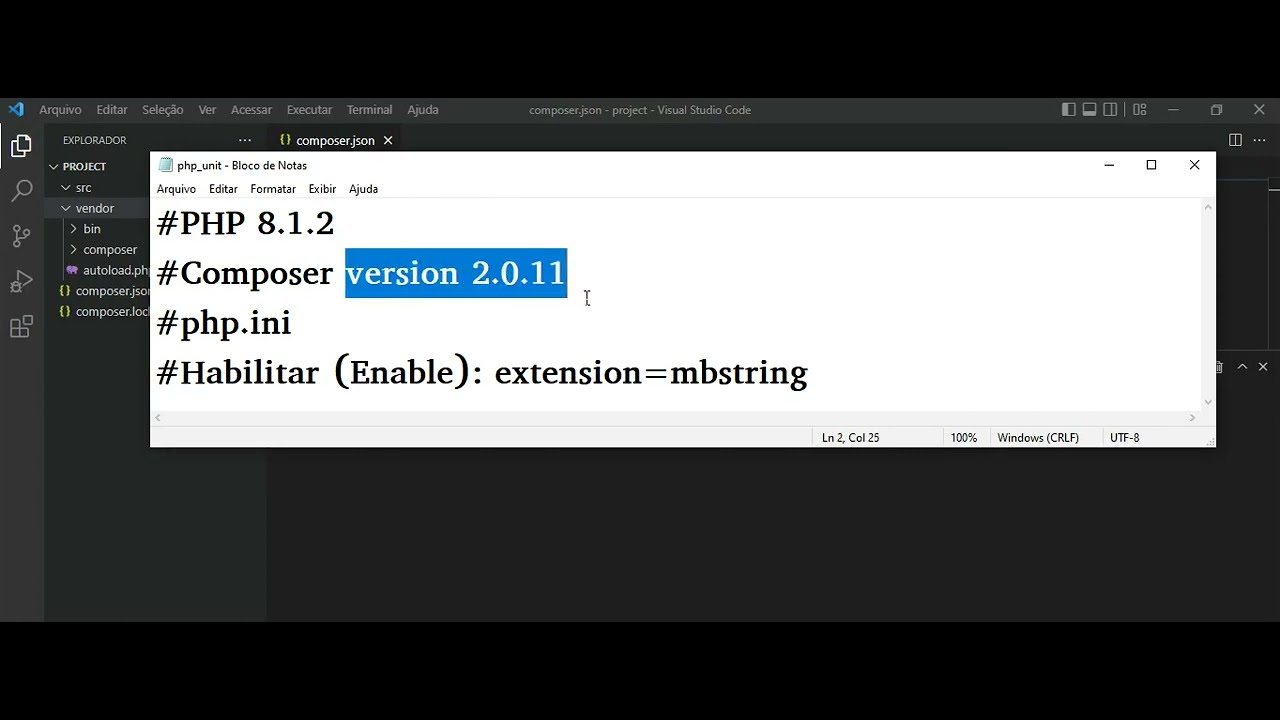 Installing Phpunit With Php 8 Youtube