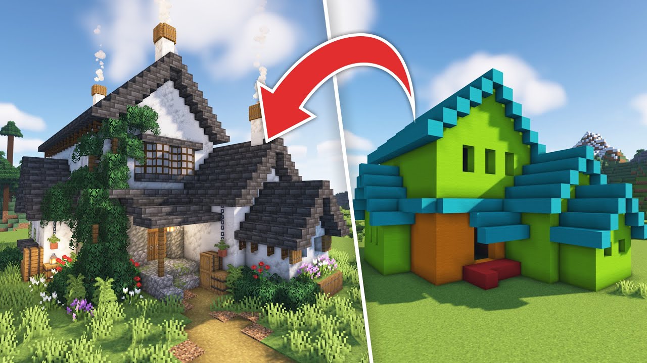 16 Essential Tips To Become A Better Builder In Minecraft Youtube
