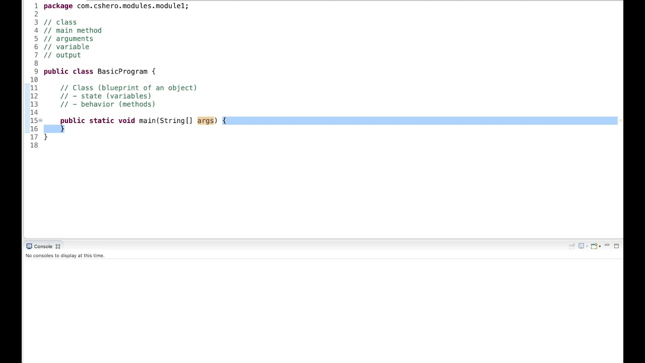 Java Tutorial Basic Program Youtube
