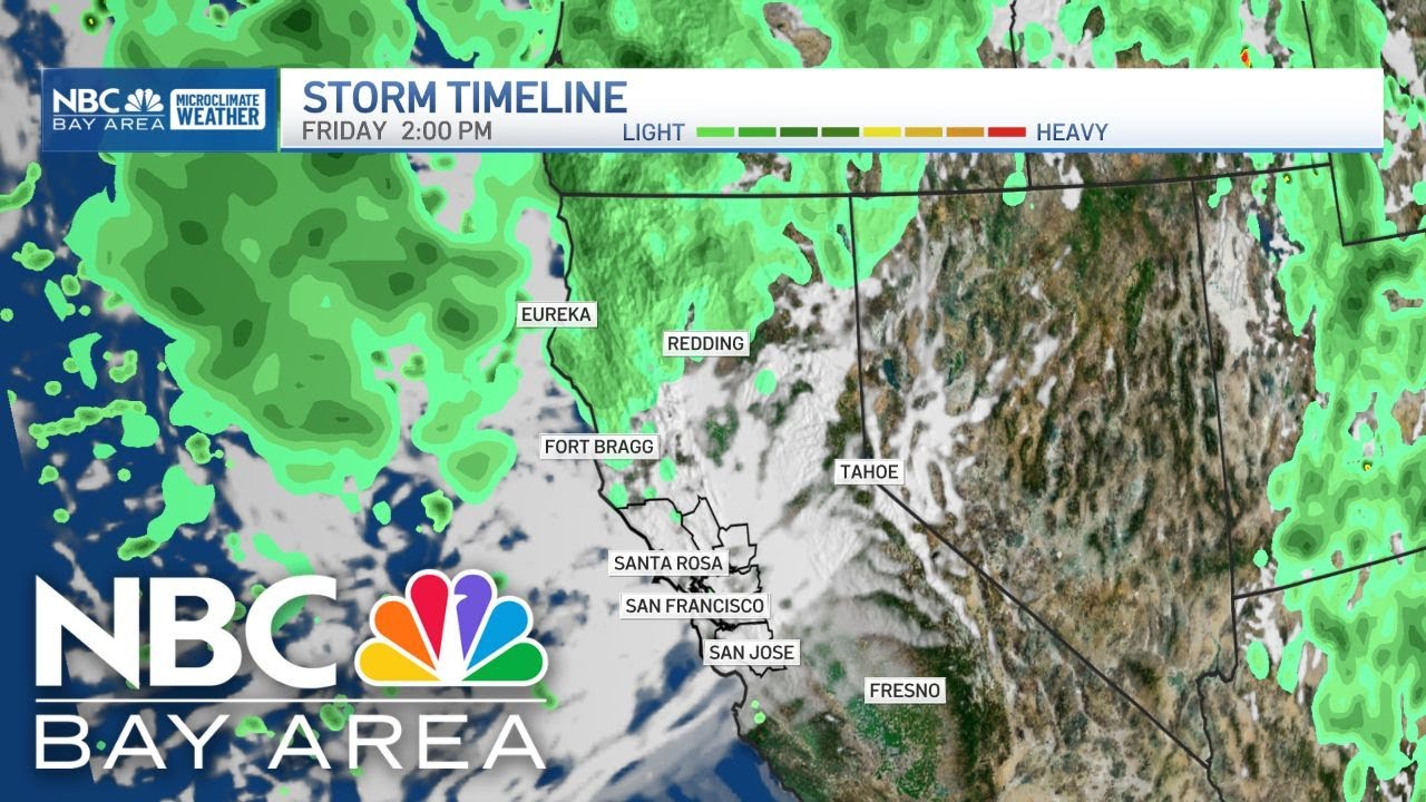Bay Area Forecast Unusual August Rain Youtube