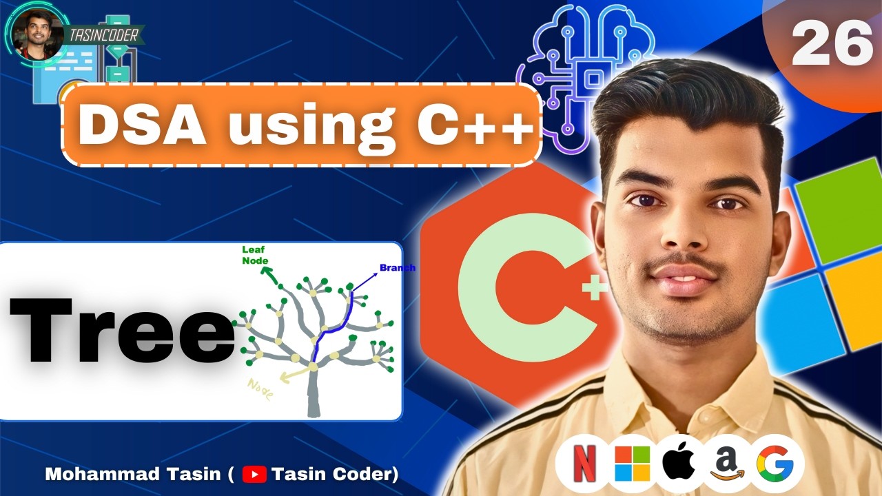 Introduction To Tree Dsa Using C Youtube