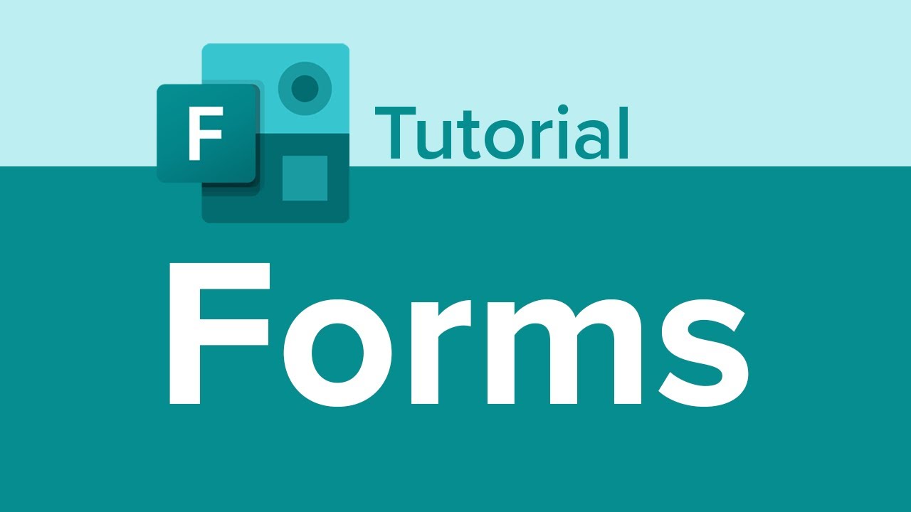 Microsoft Forms Tutorial Youtube